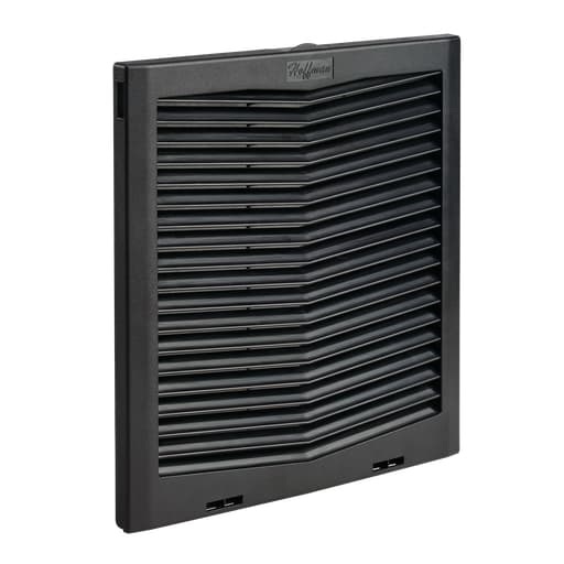 nVent Hoffman - Hoffman HG1300503 HG Filter Fan Exhaust Grilles, Black, ABS