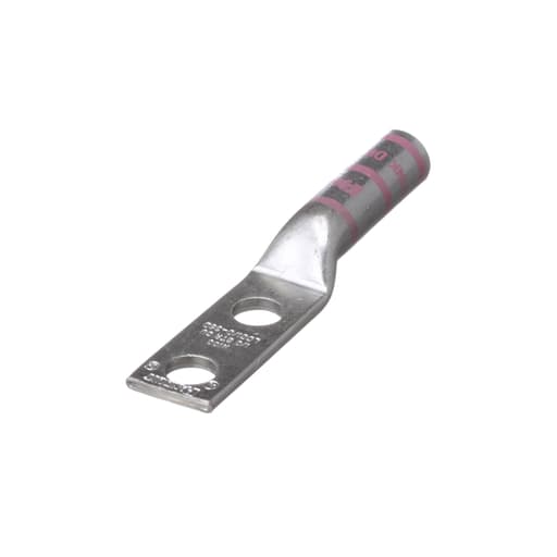 Panduit Corp - Panduit LCC1/0-38D-X Pan-Lug™ Copper 2 Hole Straight ...