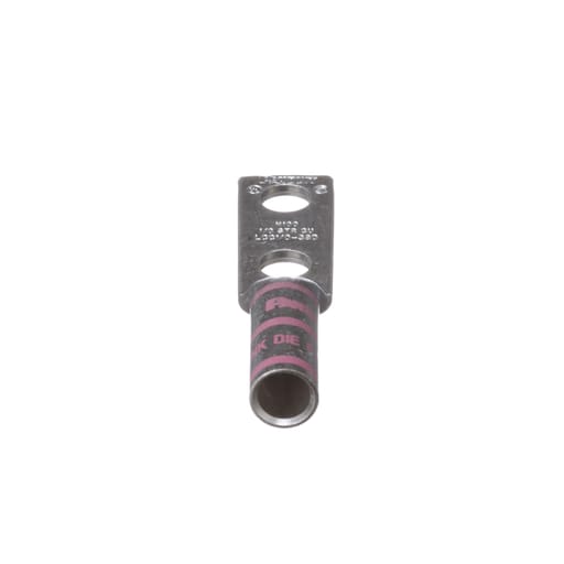 Panduit Corp - Panduit LCC1/0-38D-X Pan-Lug™ Copper 2 Hole Straight ...